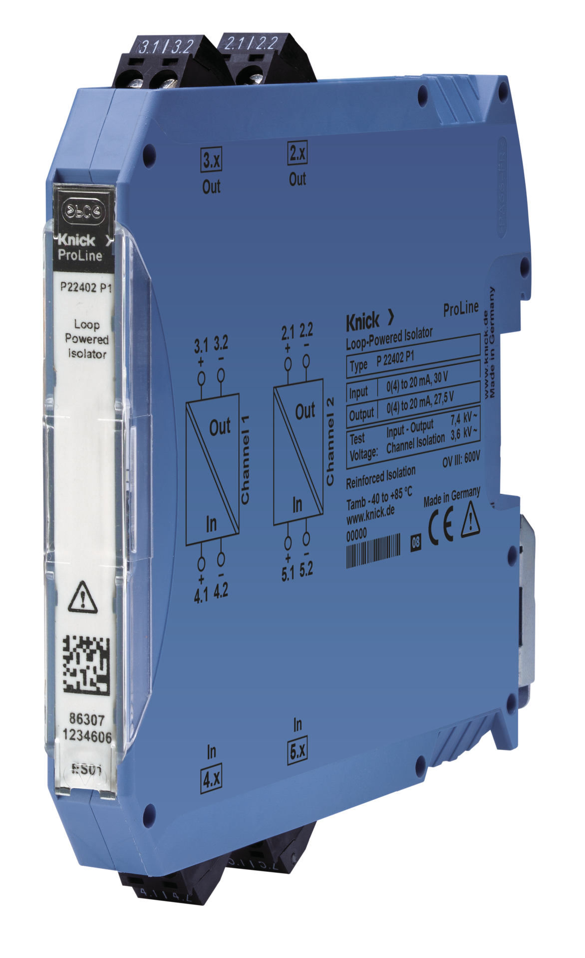 P22400 Isolated Standard Signal Conditioner, Loop-powered | High ...