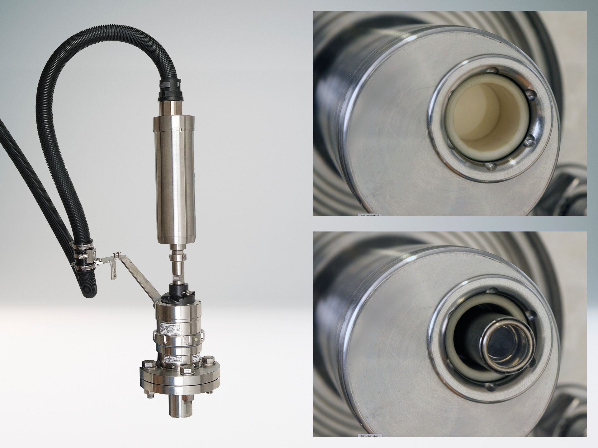 Joint project Knick retractable fitting for optical SOPAT probes